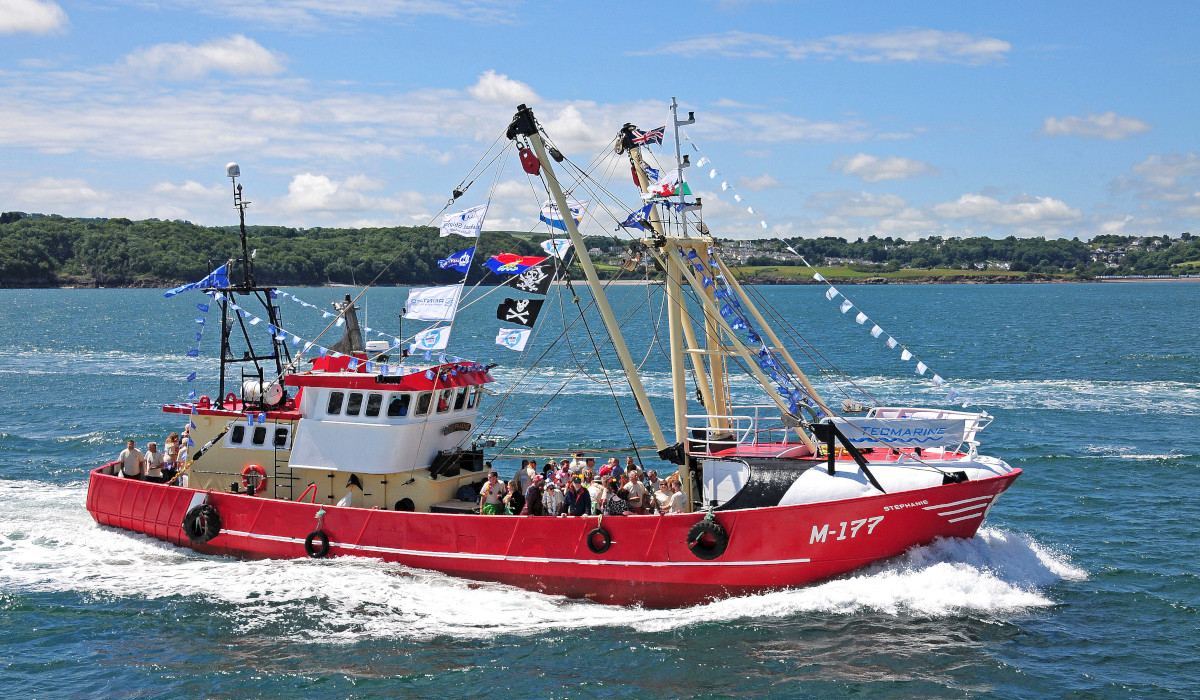 Welsh beamer Stephanie sweeps up major prizes at the Brixham Trawler ...